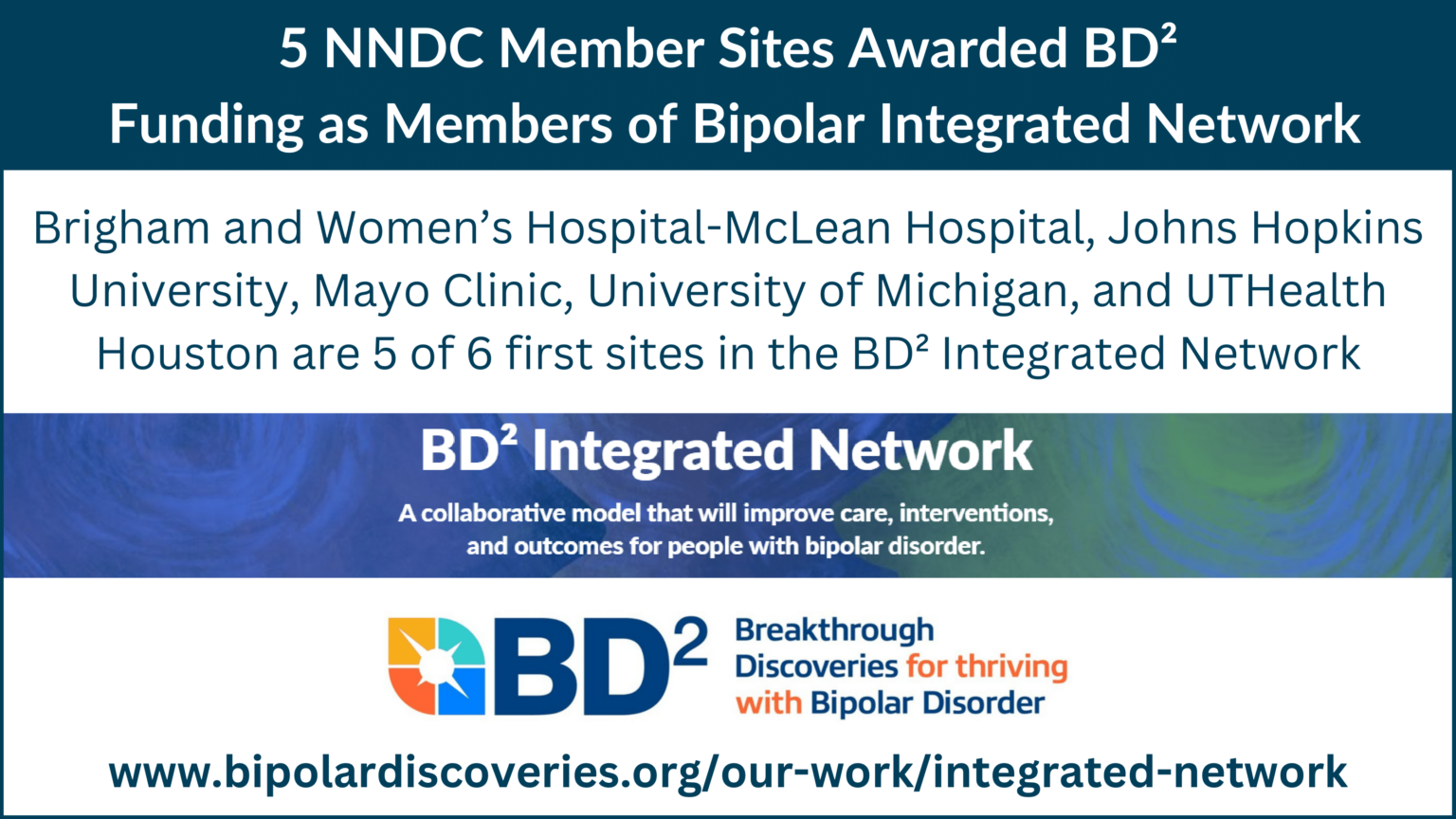 5 NNDC Member Sites Awarded BD² Funding as 5 of 6 First Institutions to ...