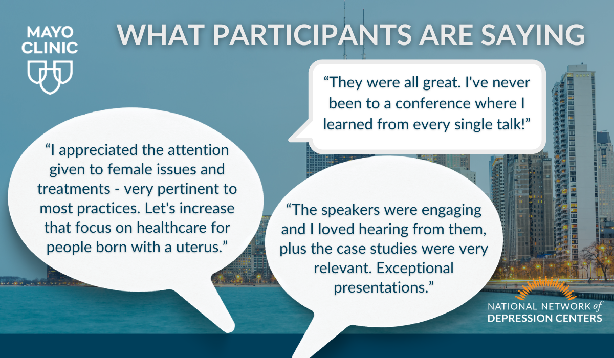 Save the Date! 2026 National Network of Depression Centers Best ...